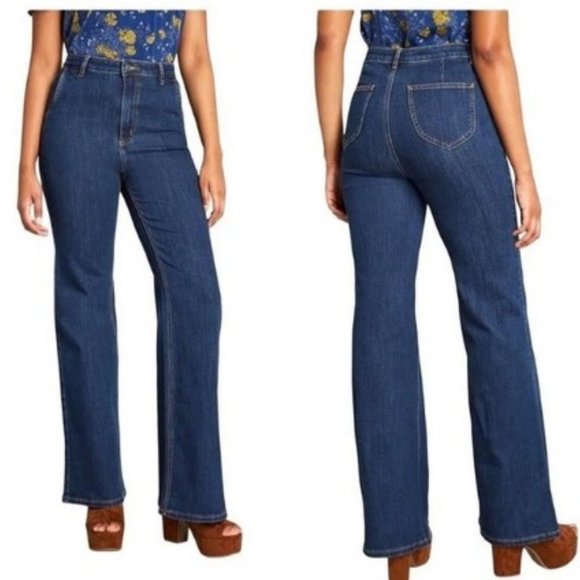 Modcloth | Jeans | Modcloth The Grier Wide Leg Jeans | Poshmark